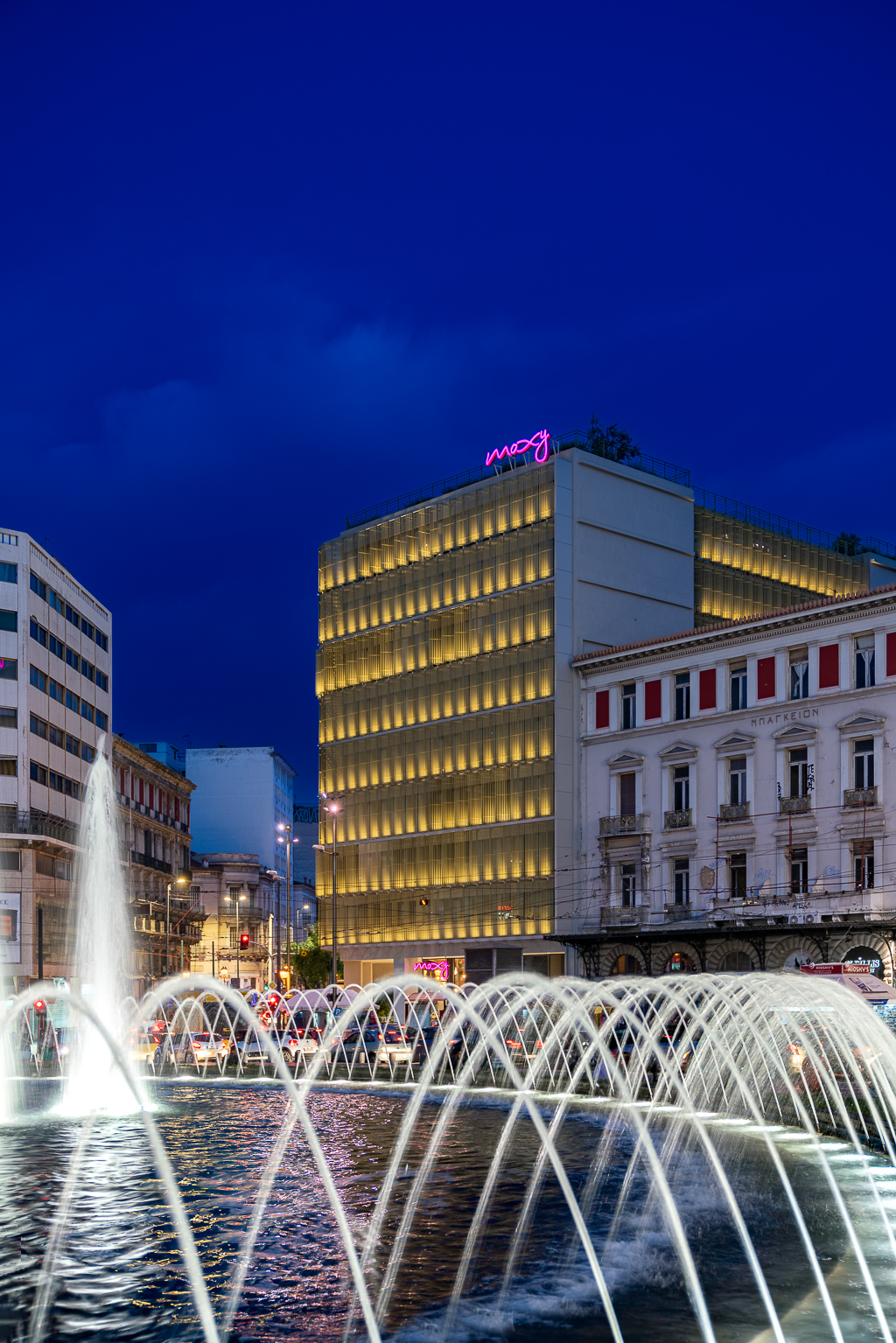 MOXY ATHENS CITY HOTEL – HUB Lighting & Innovation by Kafkas